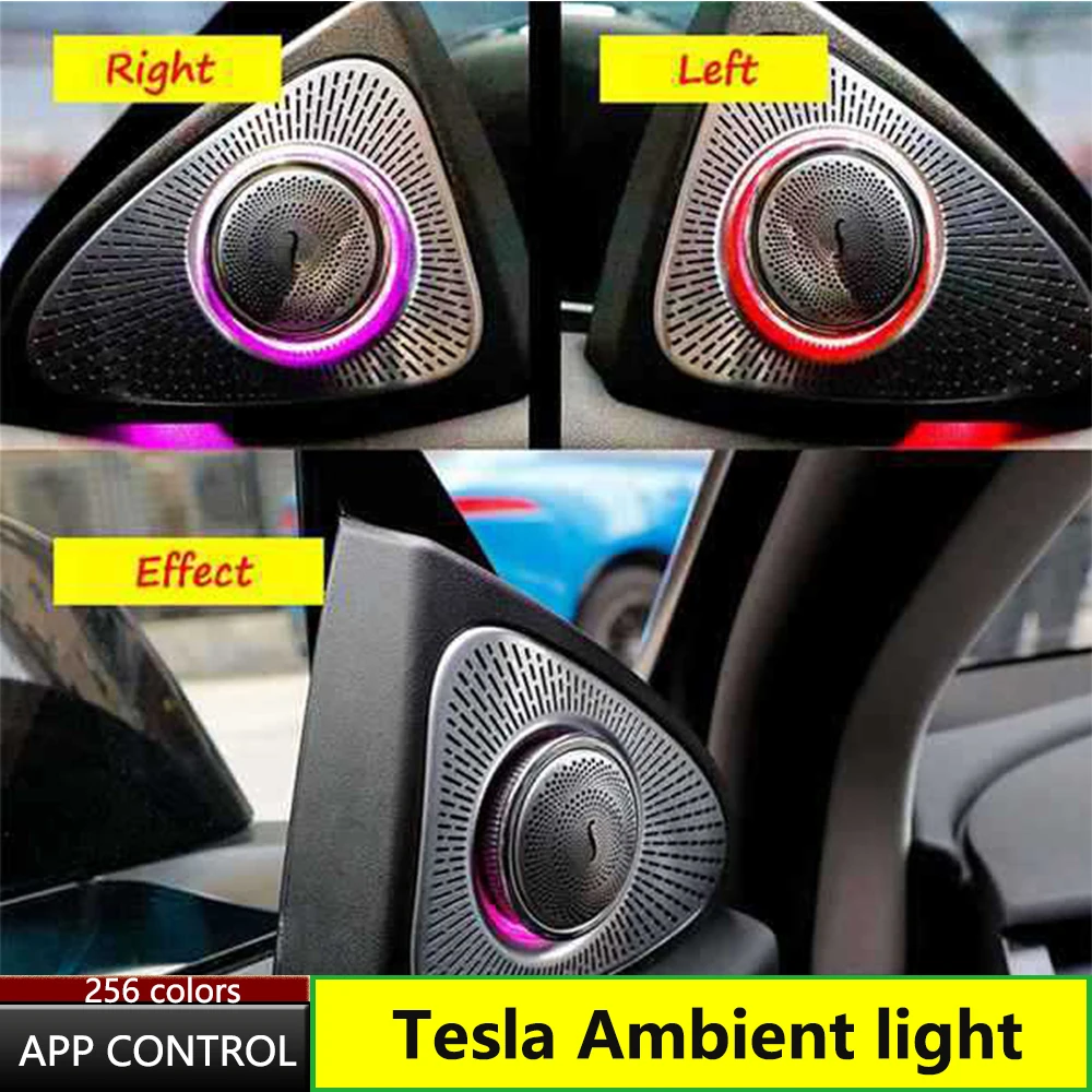 64-Color-Rotating-Tweeter-Speaker-For-Tesla-Model-3-Y-2021-2022-2023-3D ...