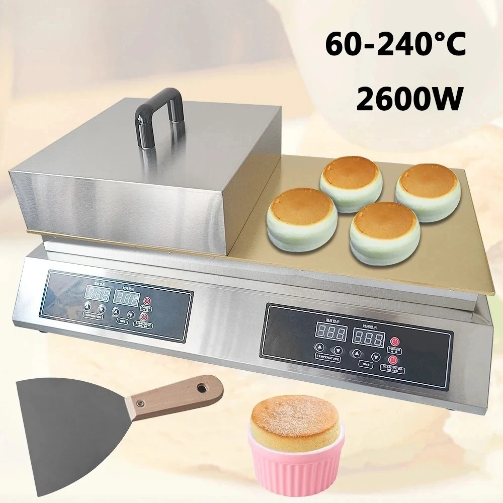 Souffle Maker Souffle Machine 2600W Double Plates Fluffy Japanese ...