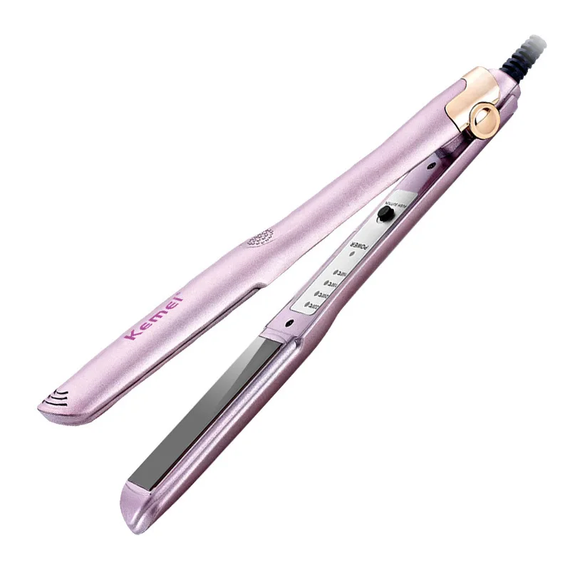 KM-852 Ceramic Iron Hair Straightener Hair Straightening Small Splint ...