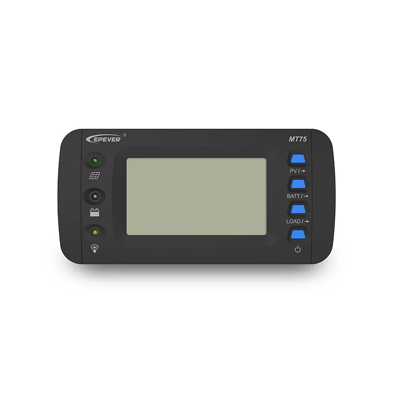 EPEVER MT75 Remote Meter Can Monitor the EPEVER Solar Charge Controller ...