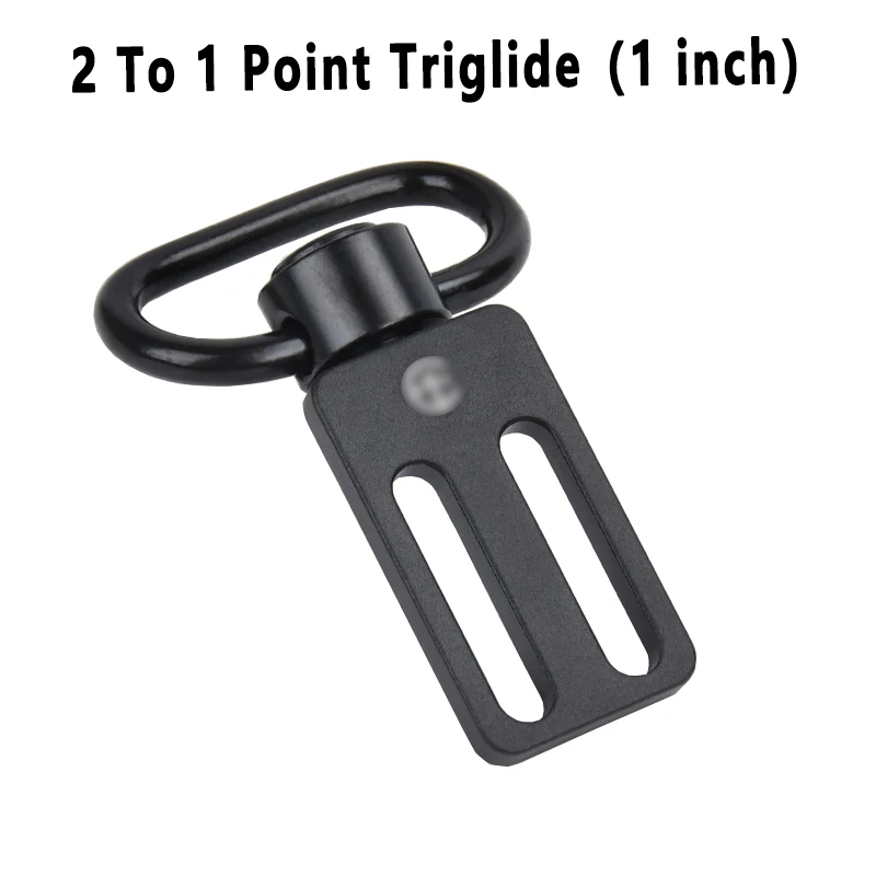 Tactical QD Sling Adapter 2 To 1 Point Triglide Mount Swing Swivels ...