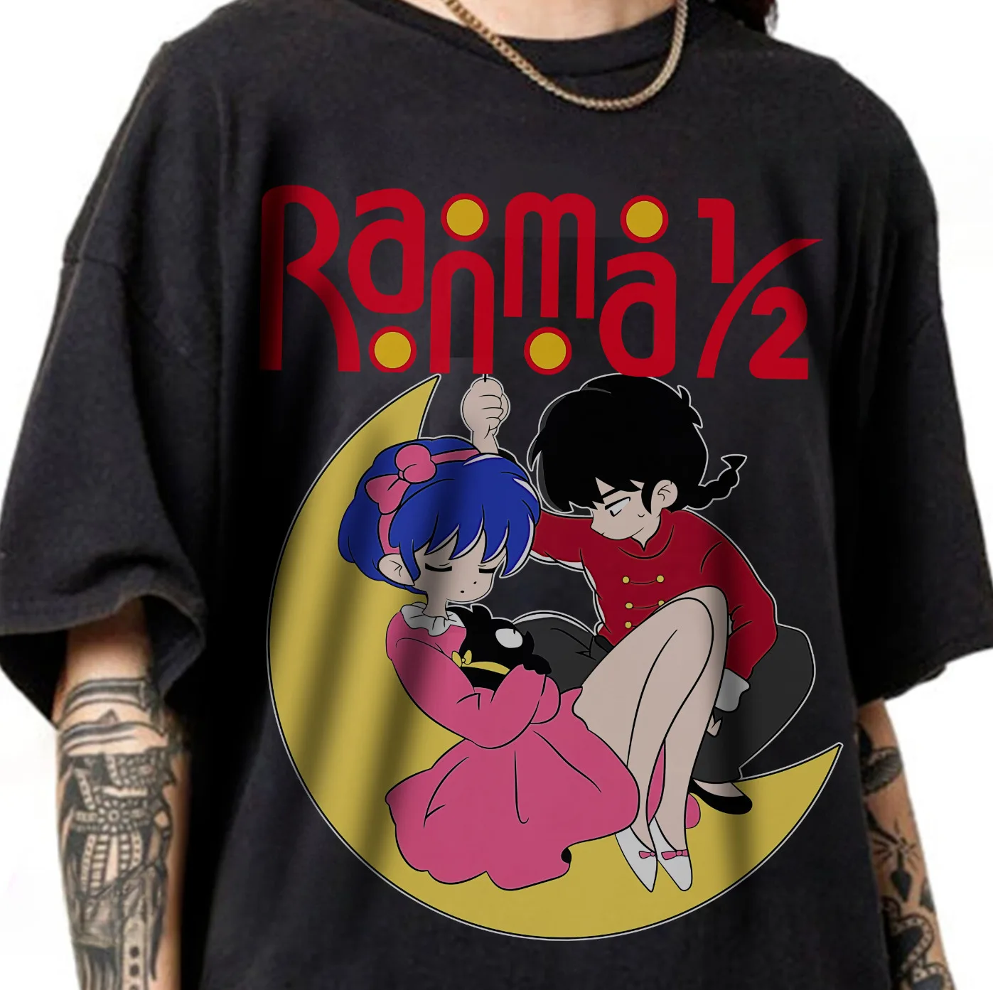 Camiseta-de-Ranma-1-2-camisa-de-Anime-inspirado-en-Ranma-y-Akane-regalo ...