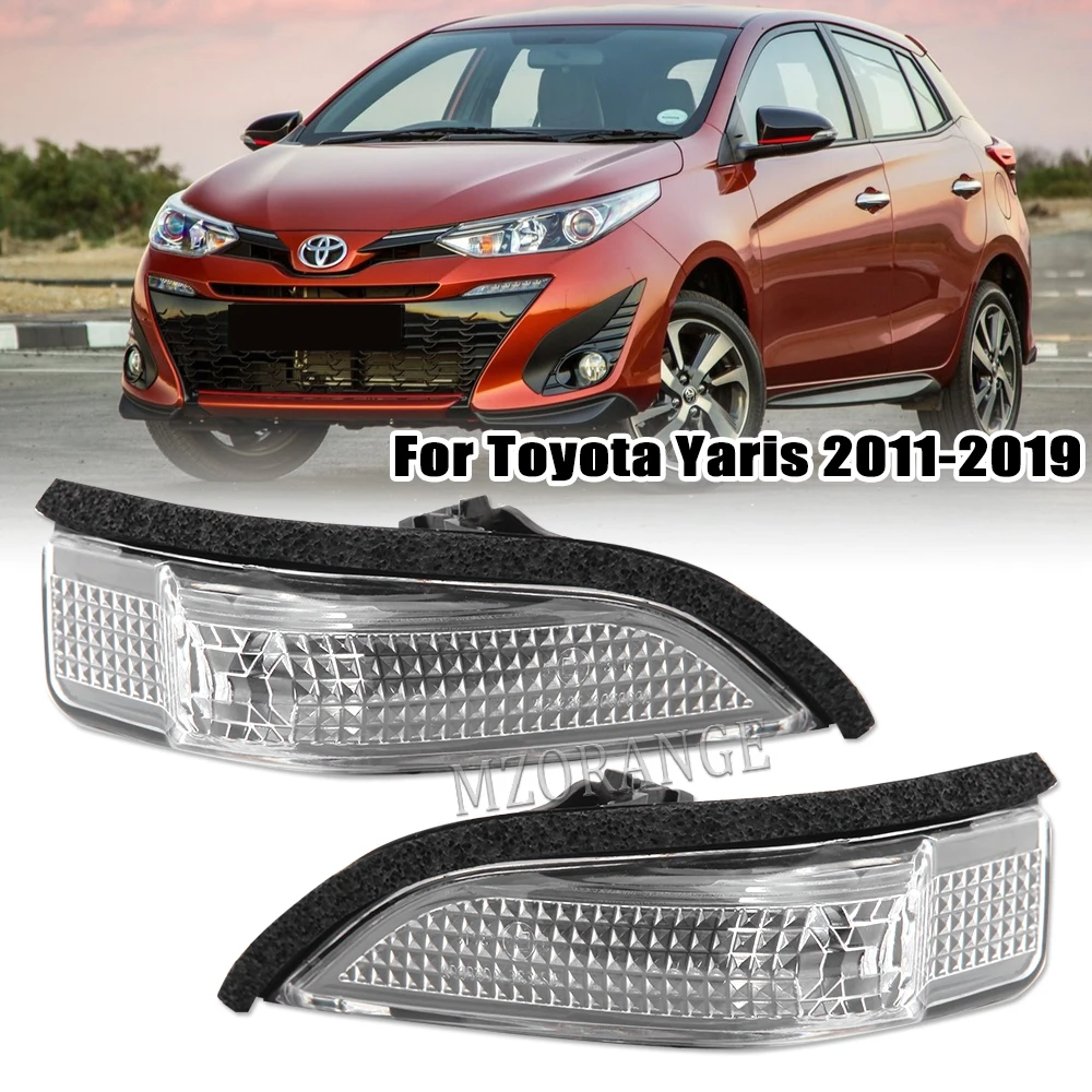 Side-Rearview-Mirror-Light-For-Toyota-Yaris-2011-2012-2013-2014-2015 ...