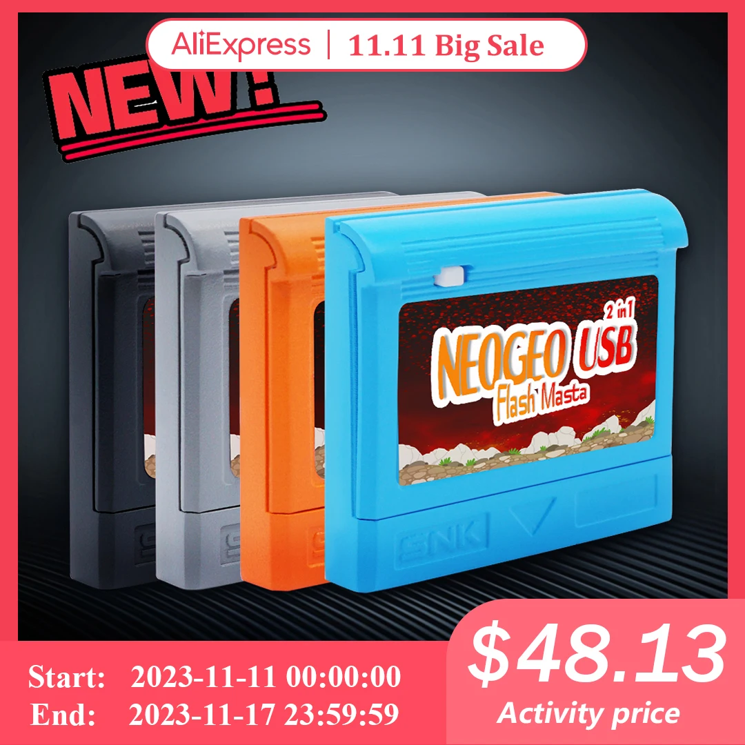 NGP-NGPC-Burning-Card-NEOGEO-USB-Flash-Masta-2-in-1-Retro-Game ...