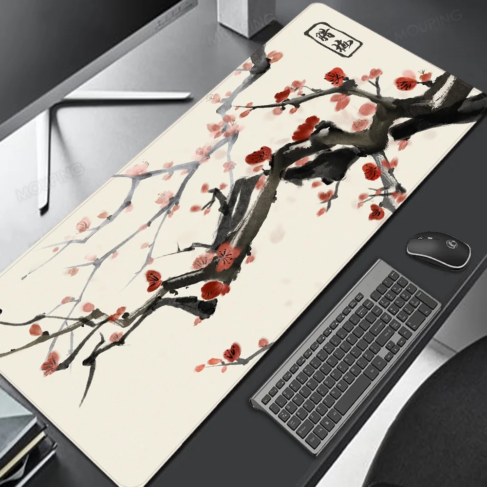 Pc-Gamer-Table-Rug-Mouse-Pads-White-Computer-Mouse-Mat-Anime-Deskmat ...