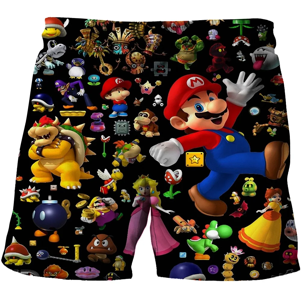 2024-New-models-Disney-Super-Mario-Shorts-Boys-Shorts-Summer-Children-s ...