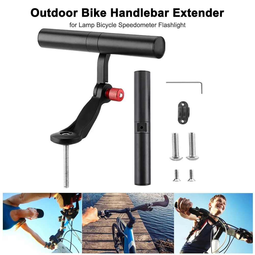 Bicycle Extended Bracket Aluminum Alloy Bicycle Extender Adjustable ...