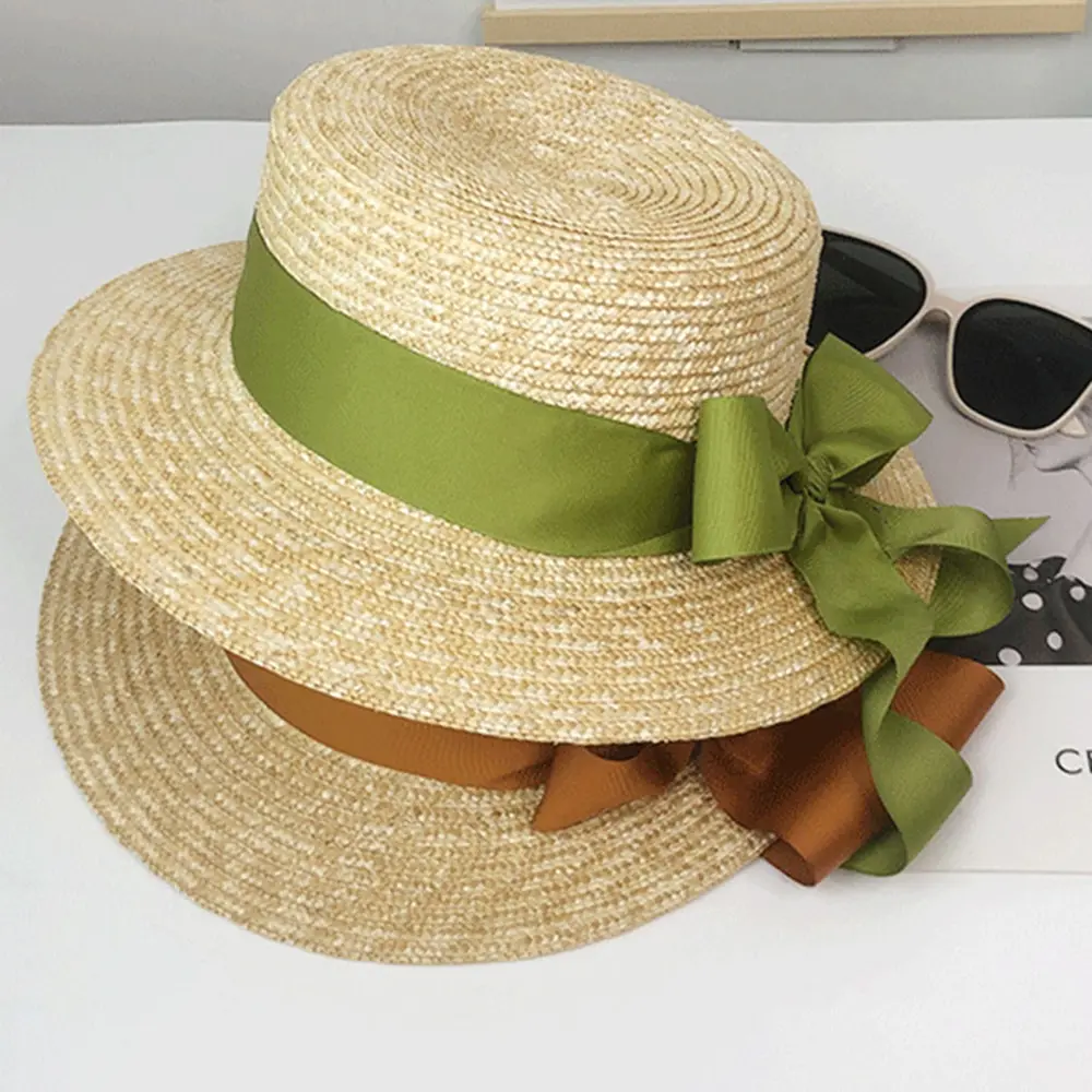 Spring-and-Summer-New-Hepburn-Wind-Wheat-Straw-Straw-Hat-Women-s ...