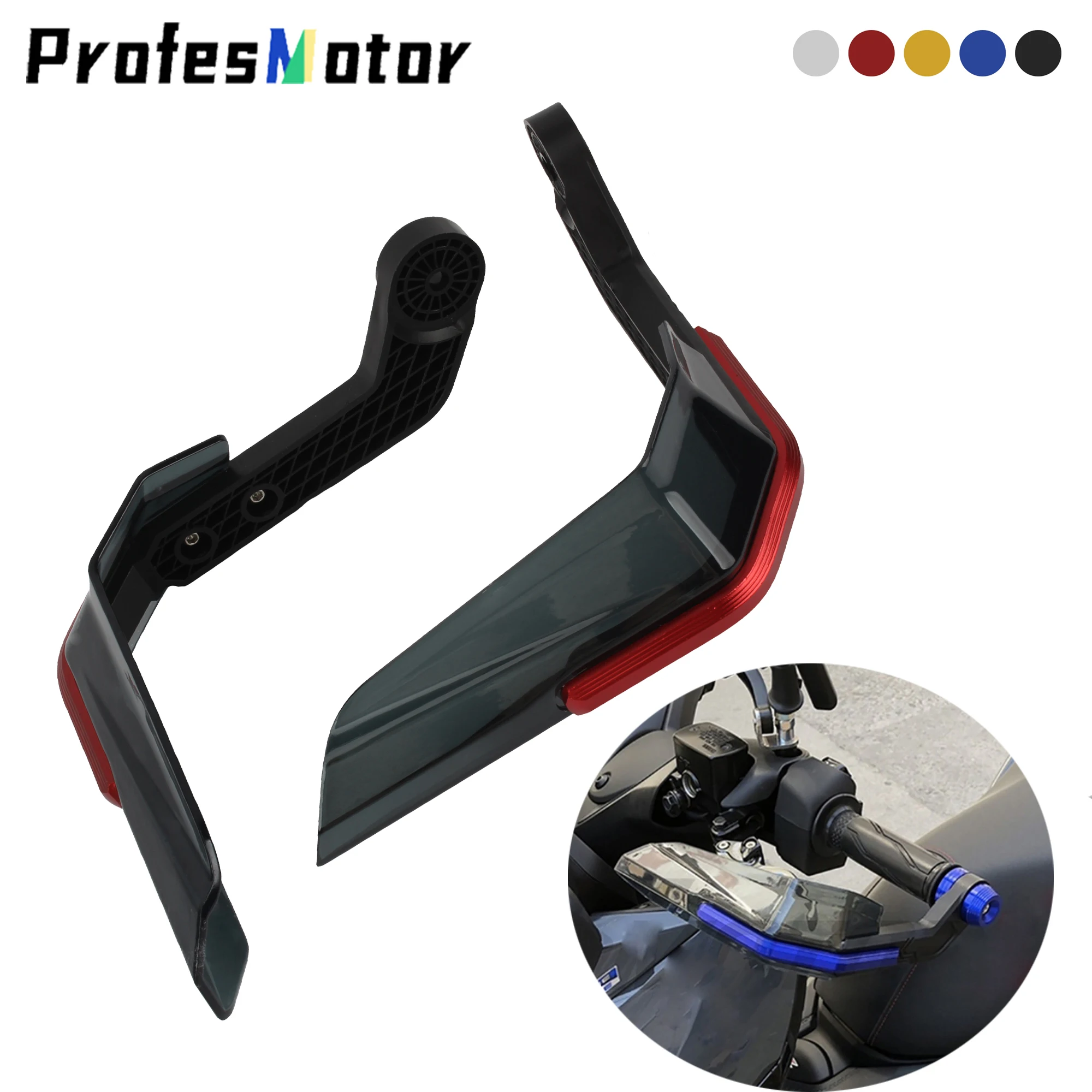 Motorcycle-Handguard-For-HONDA-Yamaha-KTM-Hand-Windshield-Guards ...