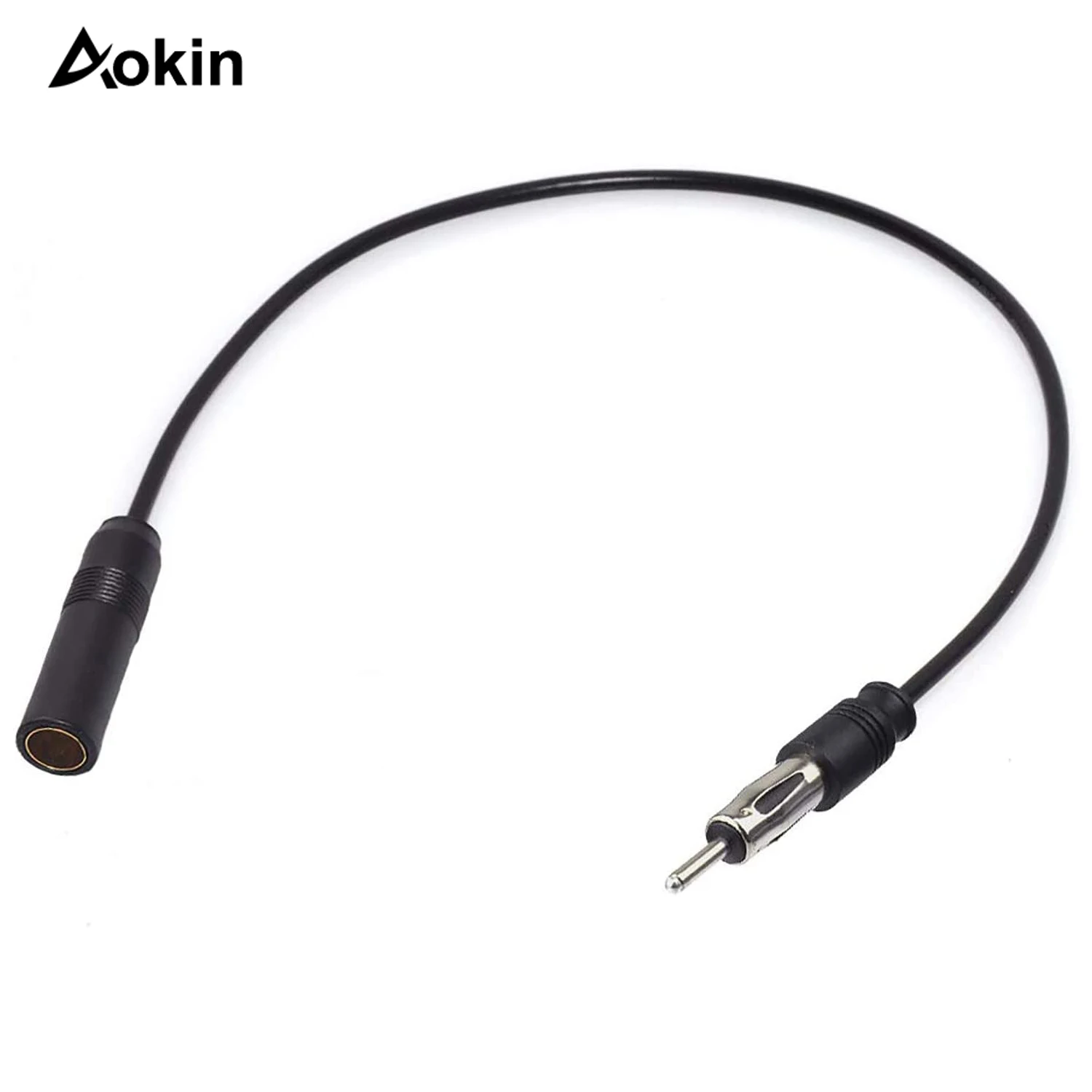 1m-Car-FM-AM-Radio-Car-Antenna-Extension-Cable-Cord-DIN-Plug-Connector ...