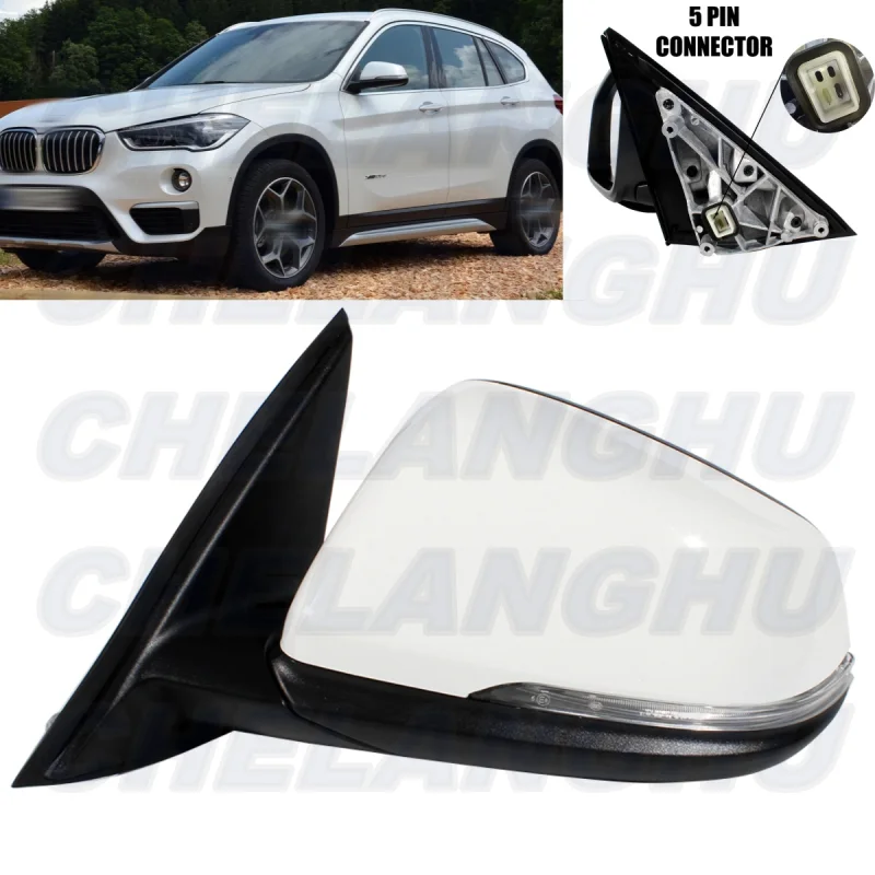For-BMW-X1-F48-2016-2017-2018-2019-2020-2021-LHD-Left-Side-5Pins-White ...