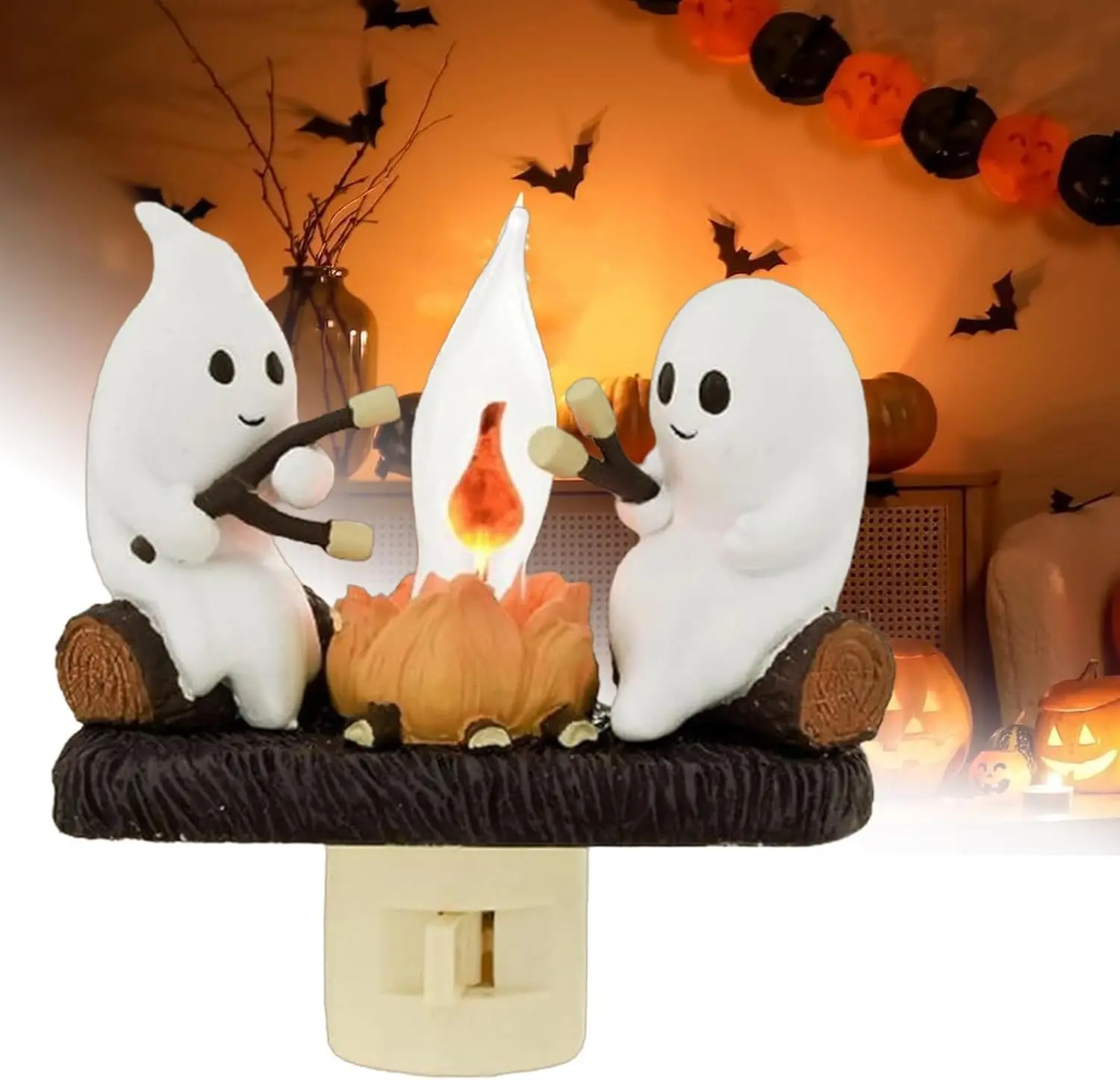 Ghost-Campfire-Flickering-Plug-in-Night-Light-Halloween-Ghost-Pumpkin ...