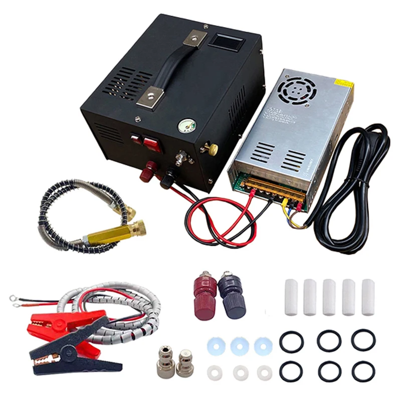 Pcp Air Compressor 4500psi 300bar Powered By 12v Dc/110v Ac Power ...