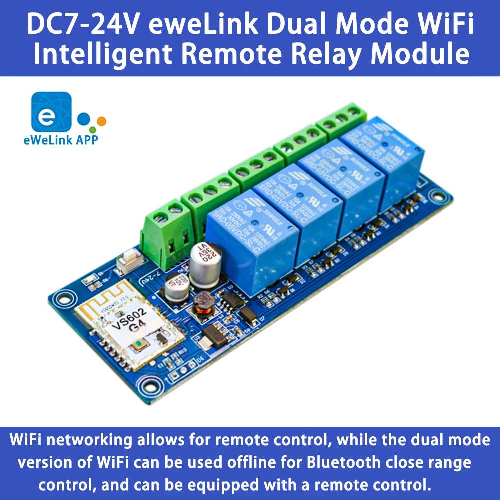 Ewelink-WiFi-Remote-Control-Switch-Bluetooth-Dual-Mode-Wireless-Relay ...