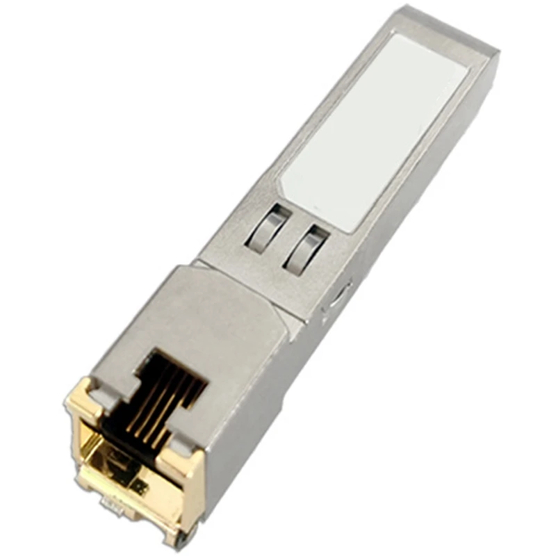 Módulo Sfp puerto Ethernet Rj45 interruptor Gbic 10/100/1000M conector ...