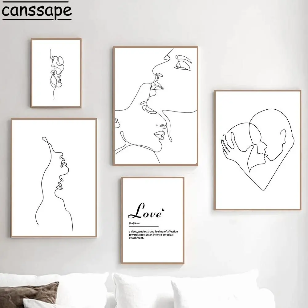 Abstract Love Drawing