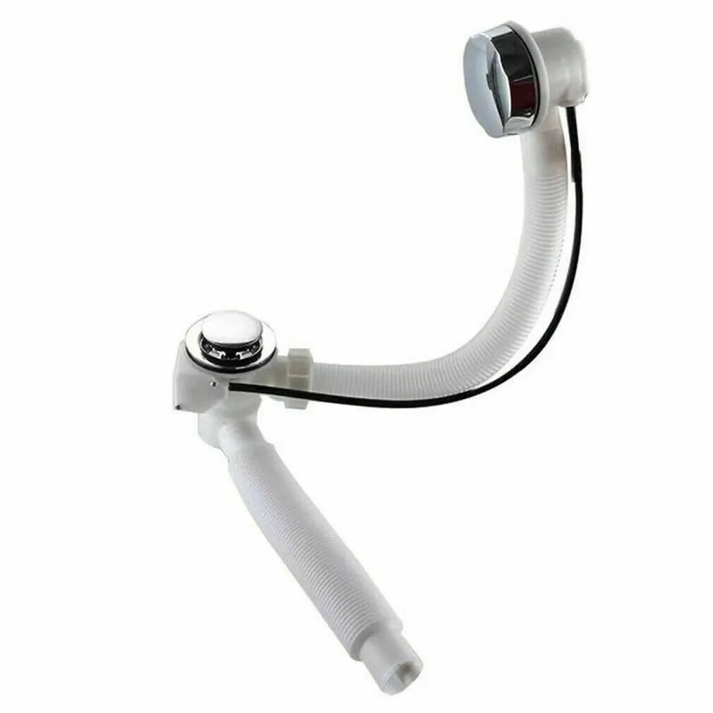 Kit-New-Set-Bath-Waste-Pipe-Pop-Up-Practical-Bath-Bath-Waste-Pipe ...