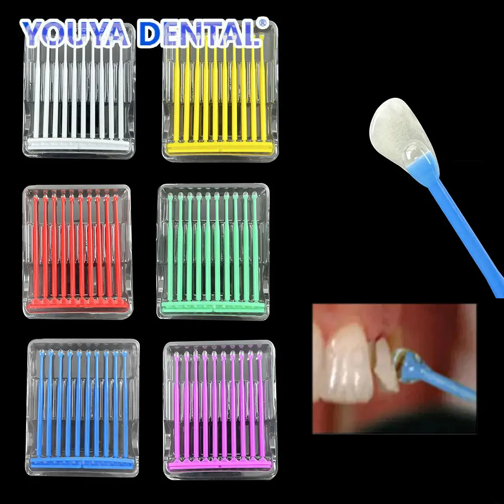 Disposable-20pcs-box-Adhesive-Tip-for-Tooth-Crown-Dental-Applicator ...