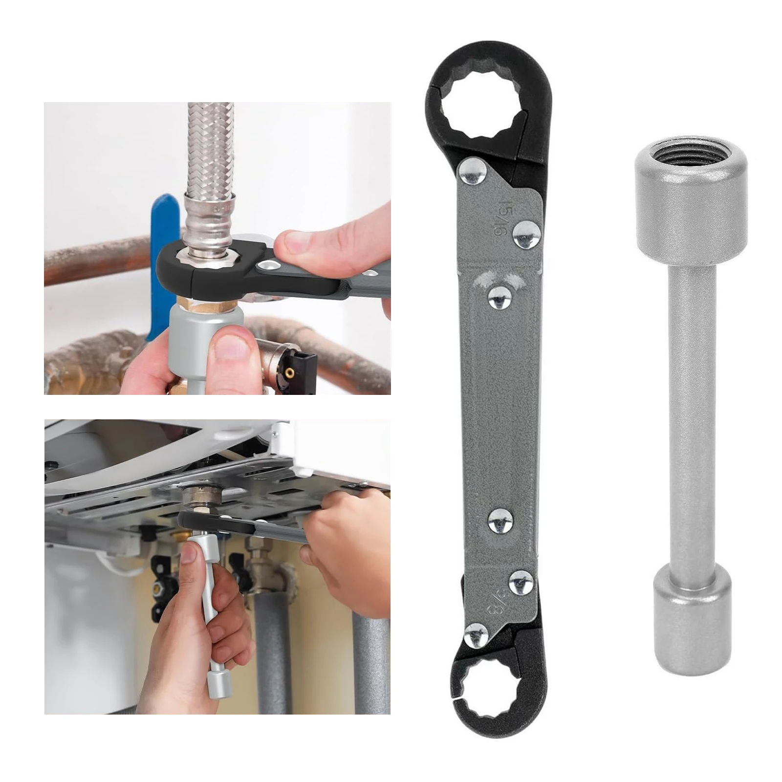 Plumbing-Tools-2-PCS-Angle-Stop-Wrench-Kit-Angle-on-Wrench-Set-for ...