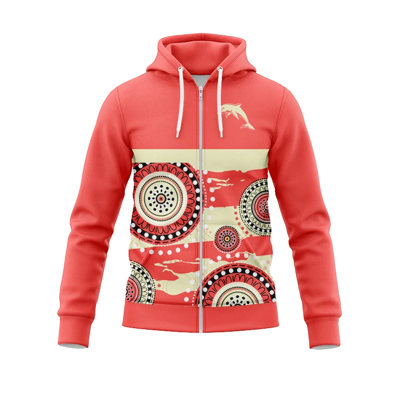 2024-Dolphins-Indigenous-training-Rugby-zipper-JERSEY-size-S-5XL-Print ...