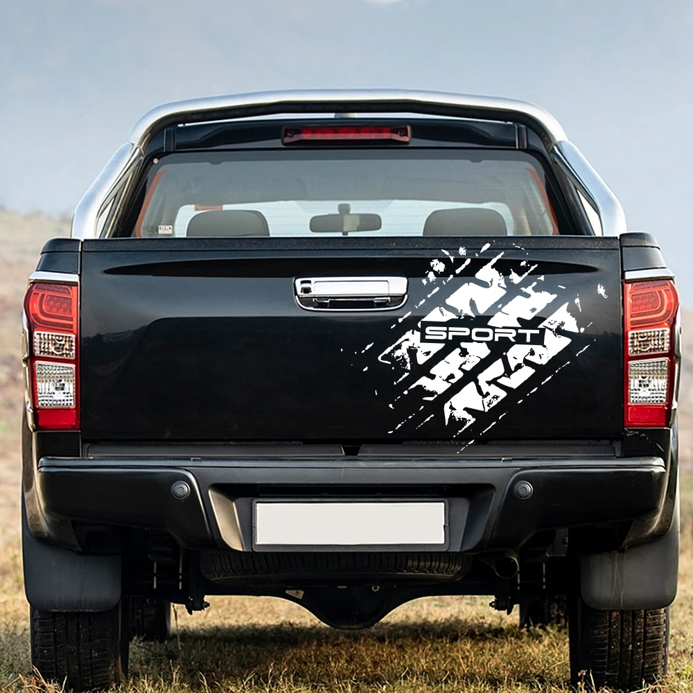 Car Stickers Pickup Rear Tail Tailgate Sticker Graphics Off Road 4x4 ...