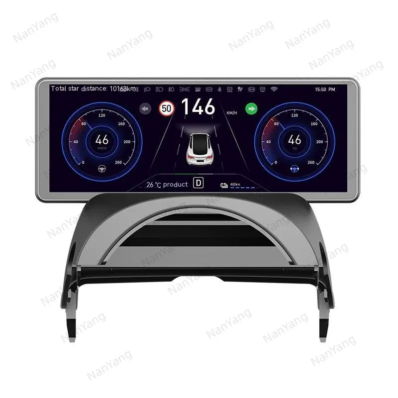 Tesla-Model-3-Y-H6-Mini-Screen-Instrument-Cluster-Speedometer-Gauges ...