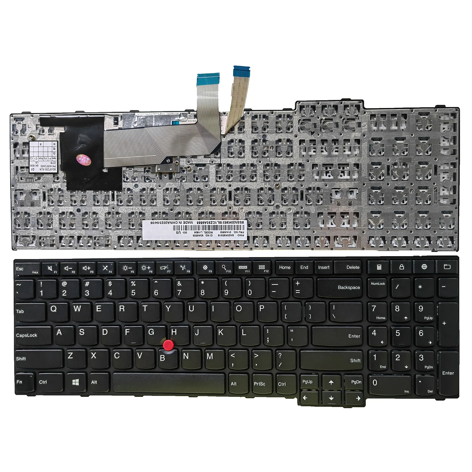 Laptop-Replacement-US-Layout-Keyboard-for-Lenovo-Thinkpad-E550-E550C ...