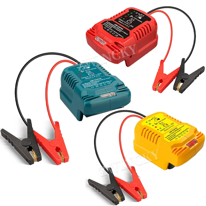 Jumper Cables Jump Kit for Makita/Milwaukee/Dewalt/EINHELL，18V 11AWG ...