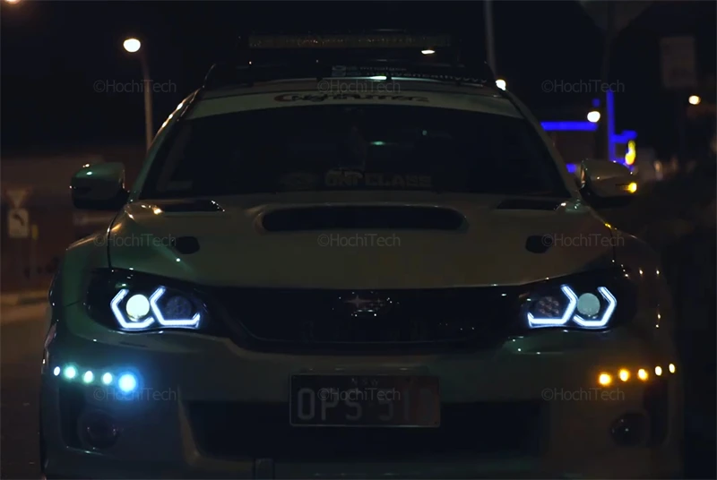 Angel Eyes Headlights Subaru