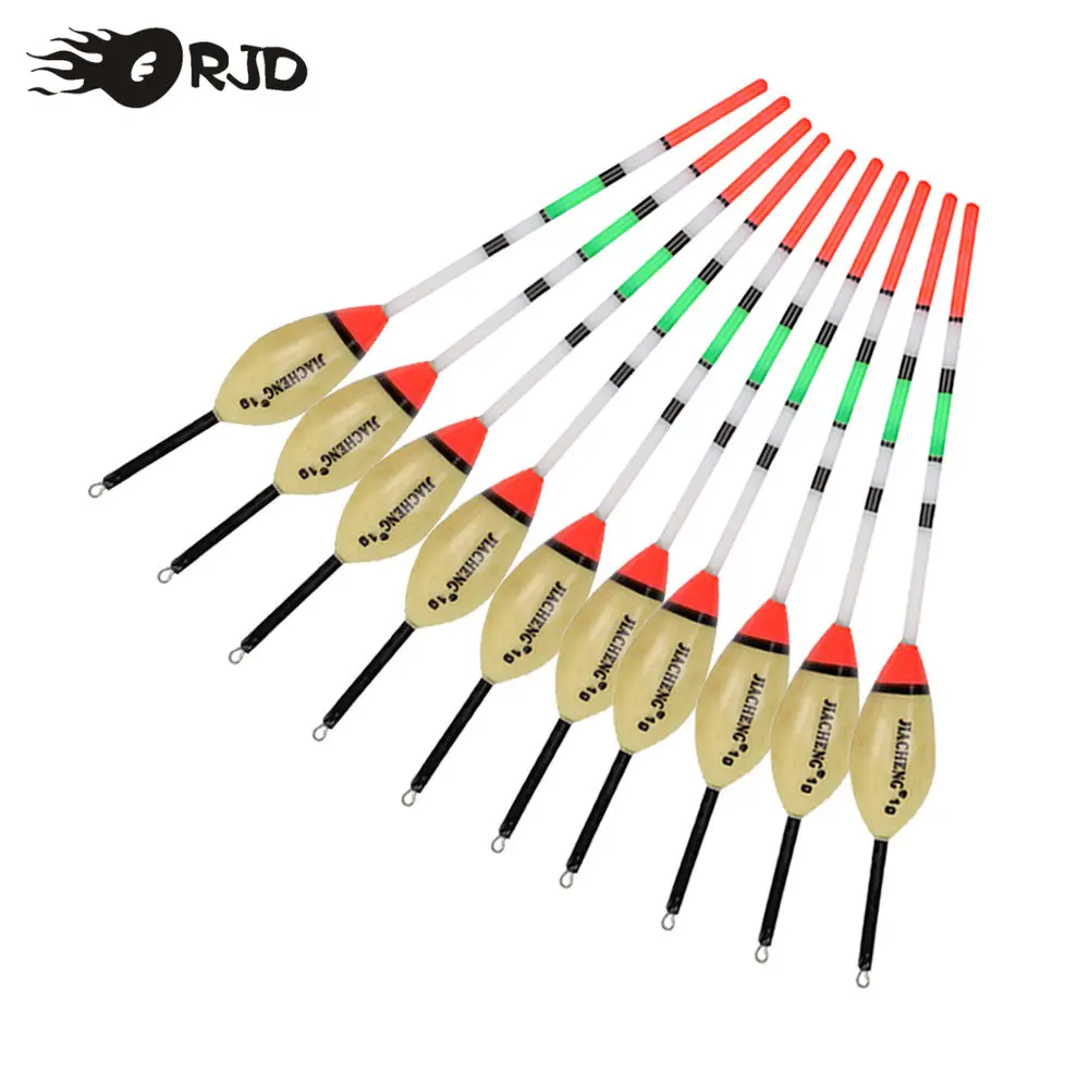 Orjd 10 Stuks Vissen Float 1G 15Cm Paulownia Hout Vissen Boei Bobber ...