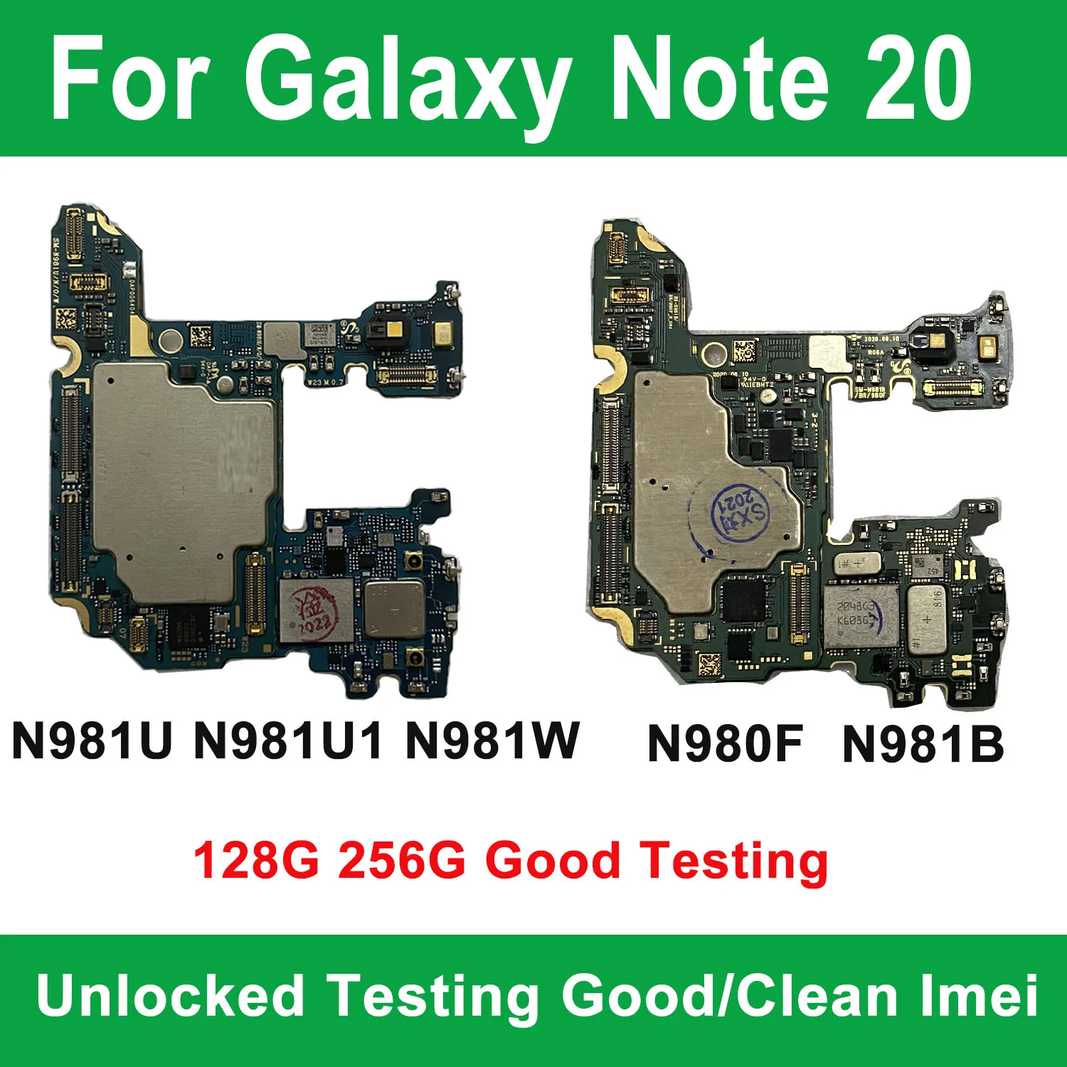 Placa-base-desbloqueada-para-Samsung-Galaxy-Note-20-4G-N980F-5G-N981B ...
