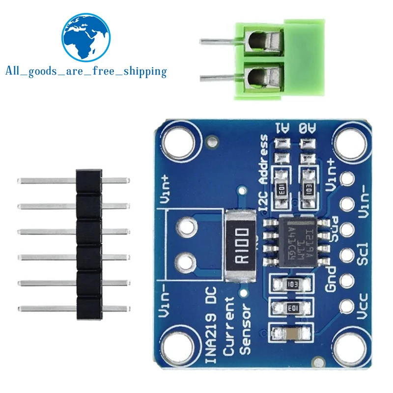 TZT-INA219-Bi-directional-DC-Current-Power-Supply-Sensor-Breakout ...