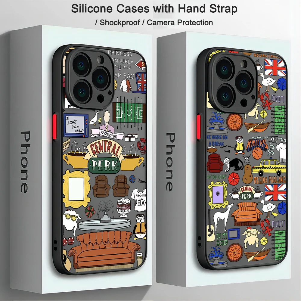 Friends Hot TV Show Phone Case For Samsung S25 S24 S23 S22 S21 S20 S10 ...