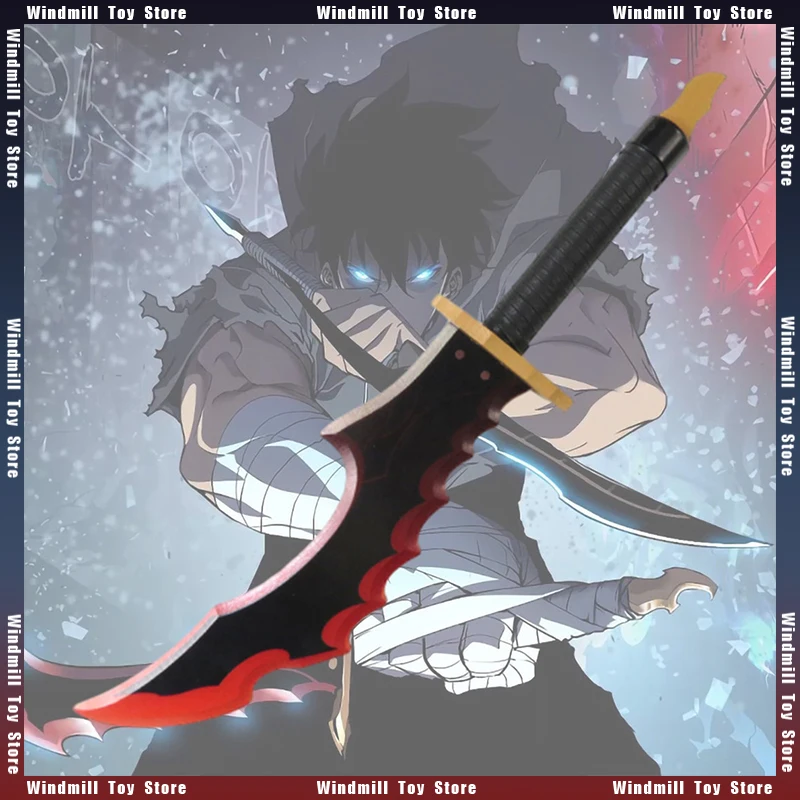 Solo-Leveling-Weapon-52cm-Knight-Slayer-Sword-Blade-Mizushino-Shun ...