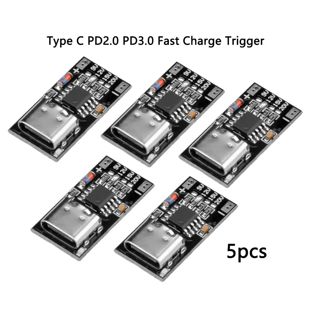 5-pz-Tipo-C-PD2-0-PD3-0-Carica-Veloce-Trigger-Polling-Rivelatore-USB ...