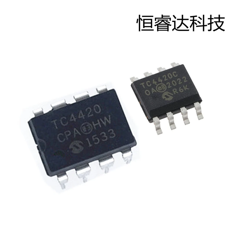 Piezas TC4420CPA DIP 8 MIC4420 TC4420 DIP TC4420EPA TC4429CPA TC4429 TC4428CPA TC4422CPA ...