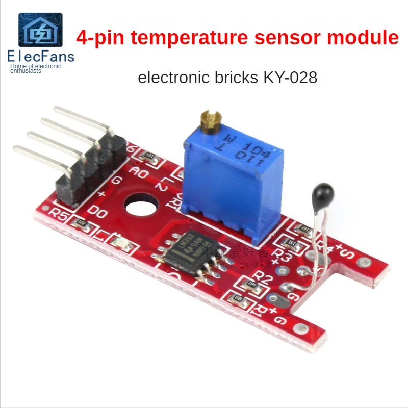 M-dulo-de-Sensor-de-Termistor-NTC-de-4-pines-detecci-n-de-temperatura ...