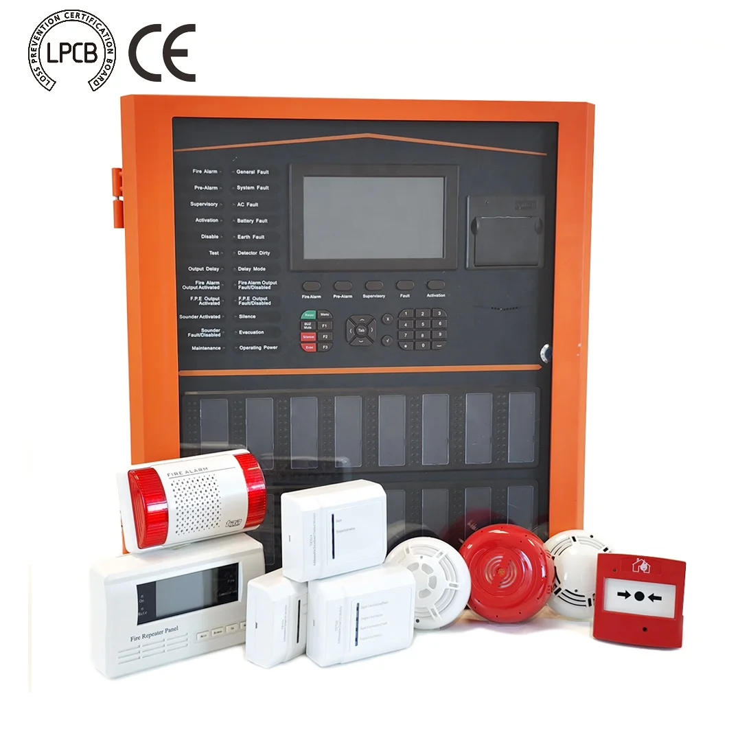 TX7004-LPCB-EN54-Addressable-Fire-Alarm-Control-Panel-1-2-4-Loops ...