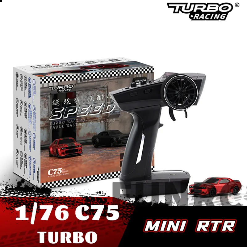 Turbo-Racing-1-76-Mini-RC-Car-C75-RTR-Radio-Full-Proportional-Remote ...