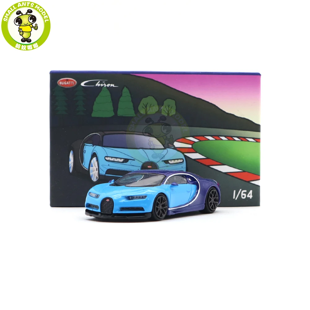【The road to happiness Store】1/64 JKM Bugatti Chiron Diecast Model Car ...