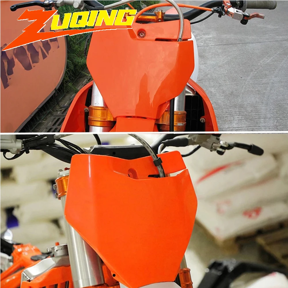 New-Motorcycle-Front-License-Number-Plate-Motocross-Enduro-For-KTM-XC ...