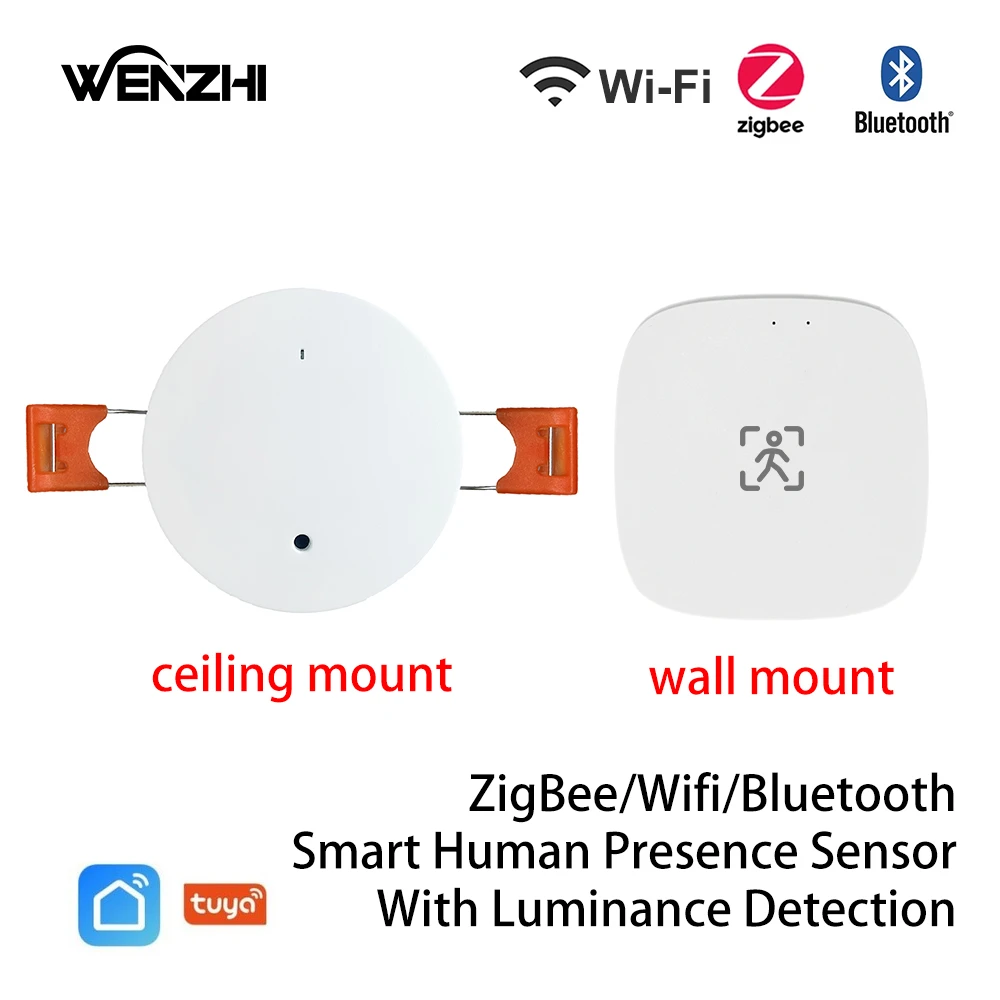 Wifi/ZigBee/BLuetooth MmWave Human Presence Motion Sensor With ...