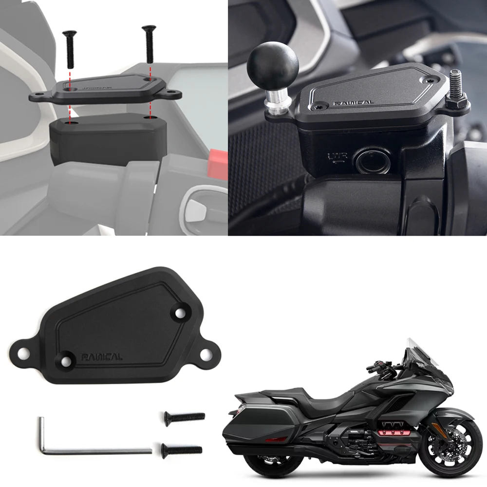 Panical-Front-Brake-Oil-Pot-Extension-Accessory-Bracket-Base-Mount-Kit ...