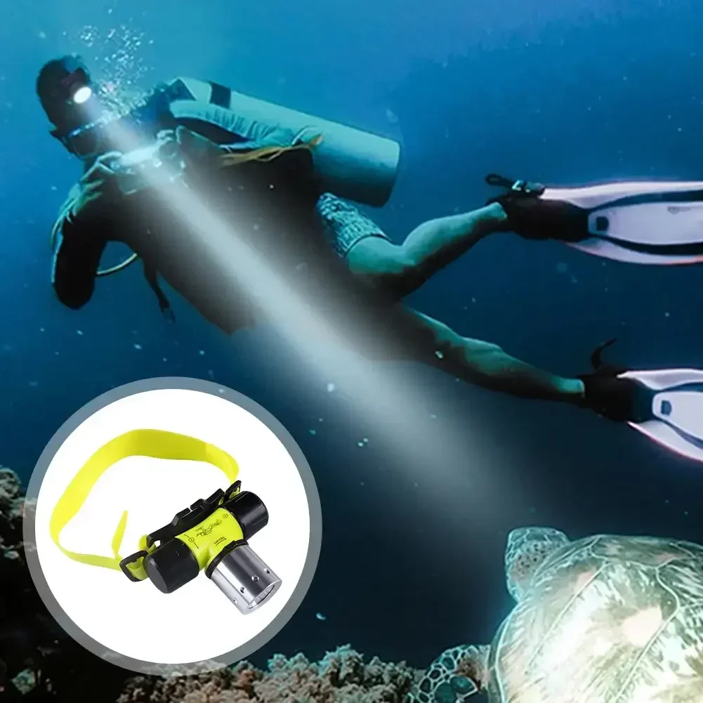 Diving-Headlamp-XML-T6-LED-Underwater-Diving-Headlight-3800-Lumen-10w ...