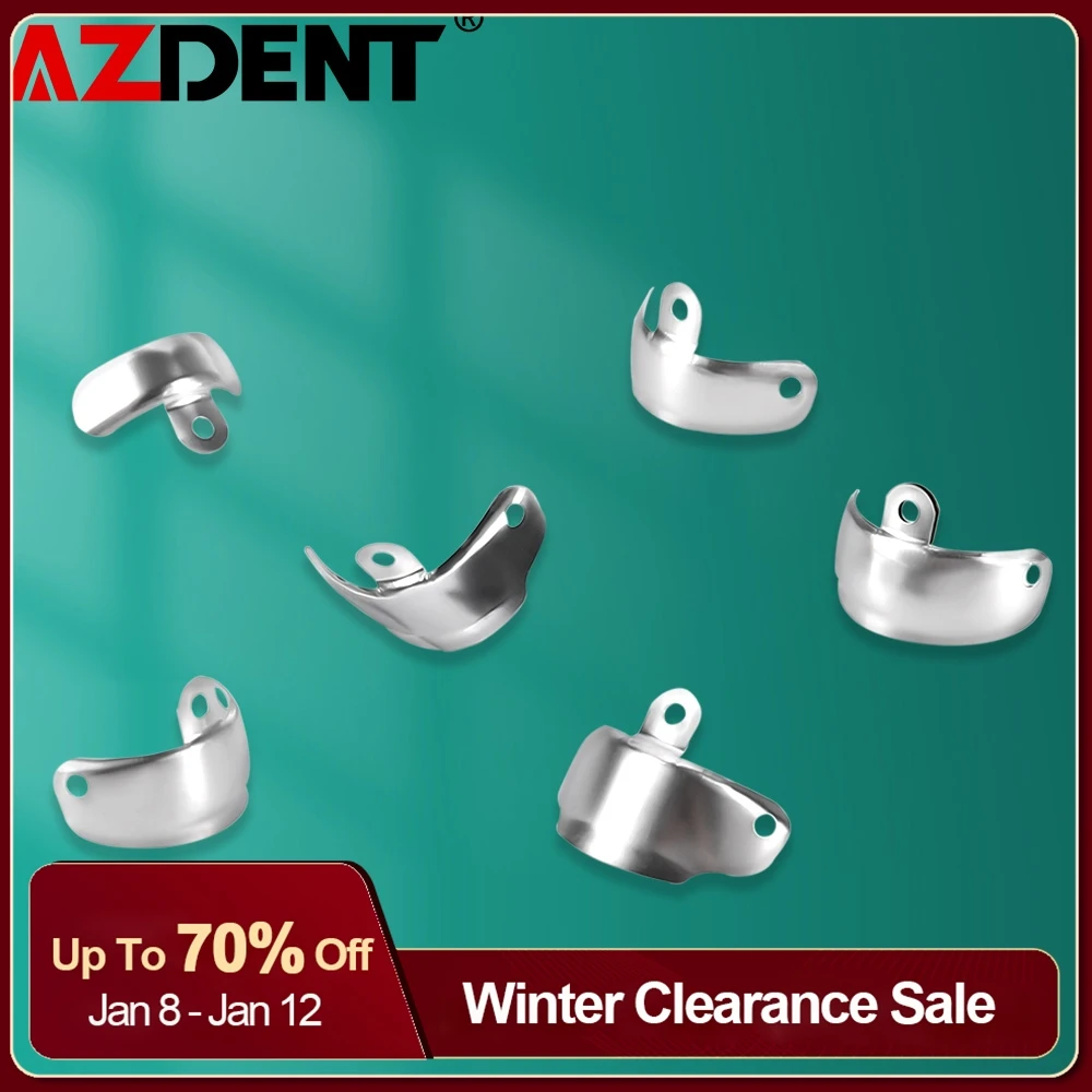 50PCS-Dental-Matrix-Bands-Sectional-Contoured-Metal-Matrices-For-Teeth ...