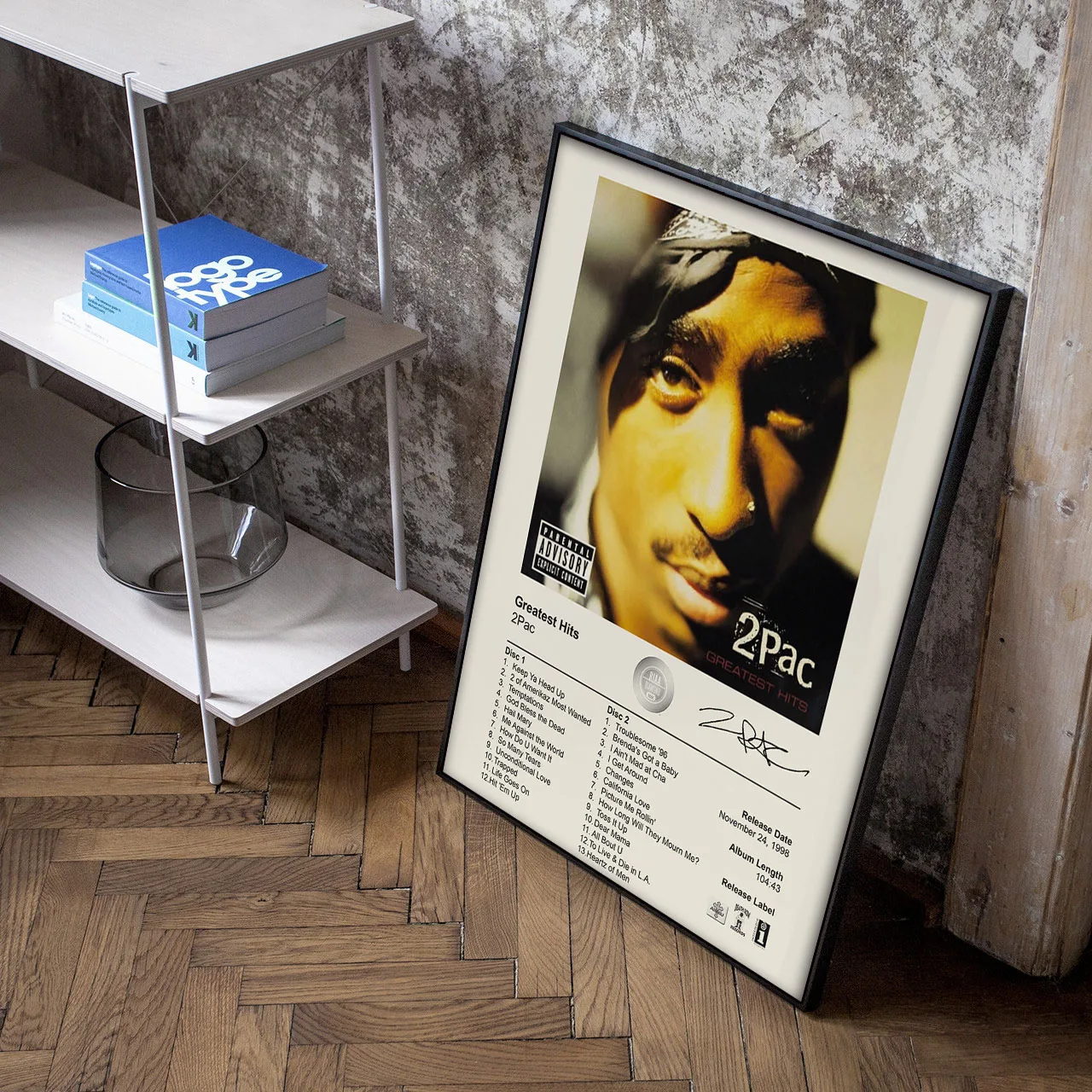 Tupac Greatest Hits Album Cover