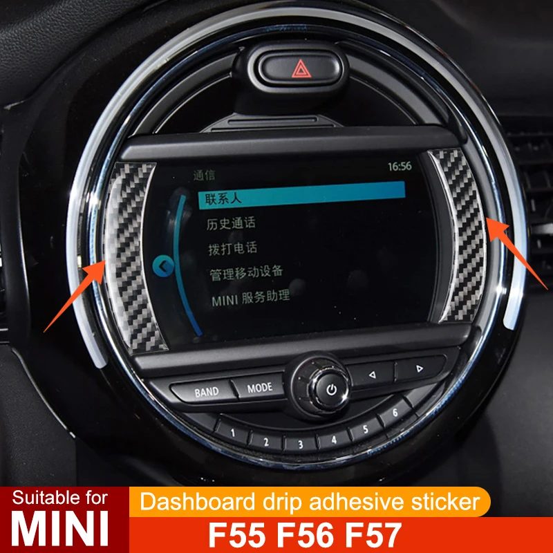 For-MINI-ONE-Cooper-S-F55-F56-F57-Car-Center-Control-Screen-Decoration ...