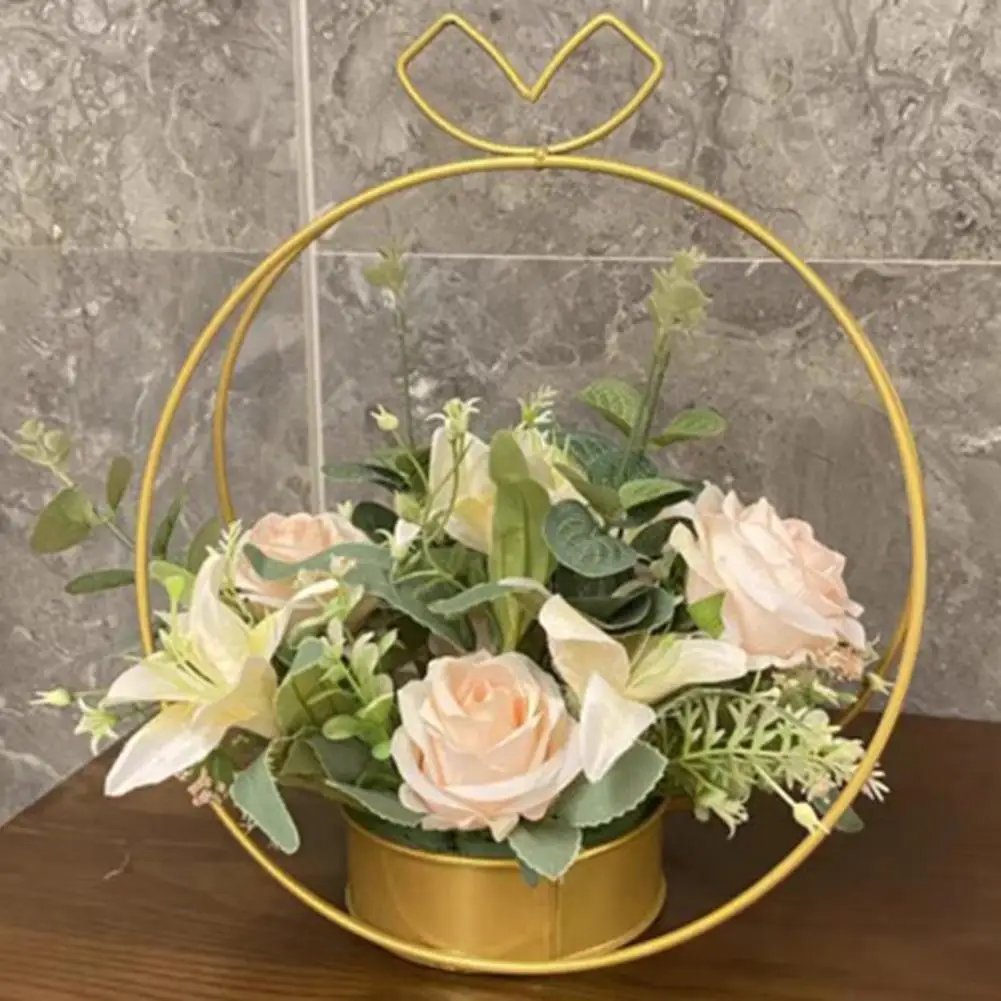 Portable-Flower-Holder-Simple-Installation-Plant-Rack-Sturdy-Base ...