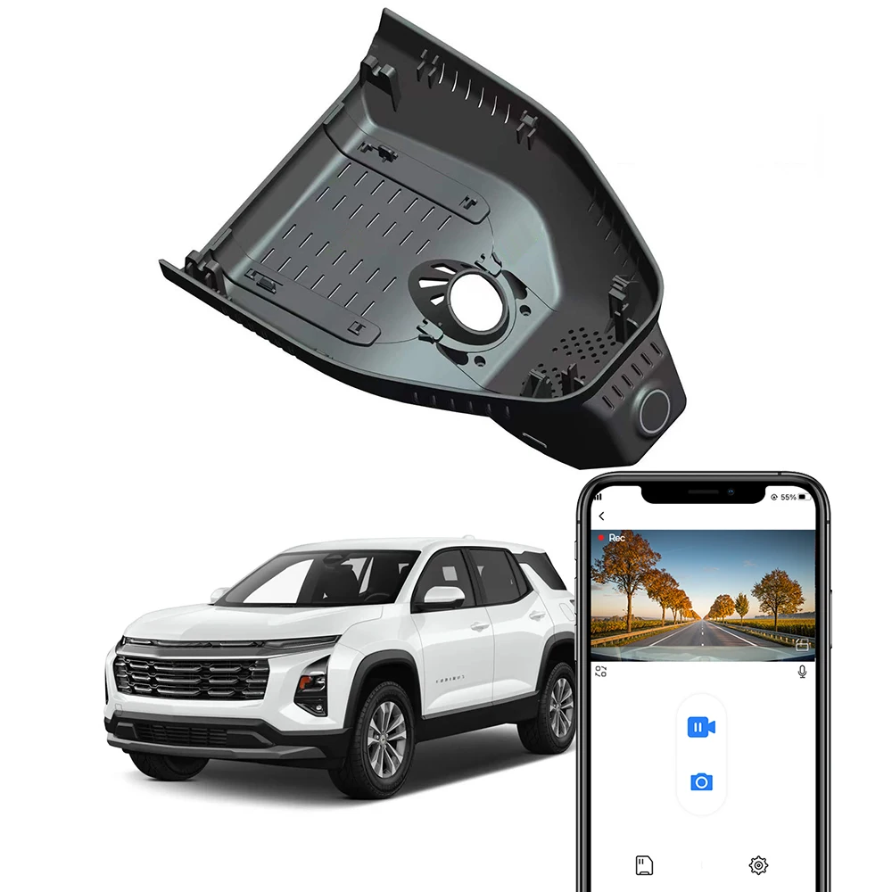Fitcamx 4K Dash Cam for Chevrolet Chevy Equinox (Gas) 2025-2026, OEM ...