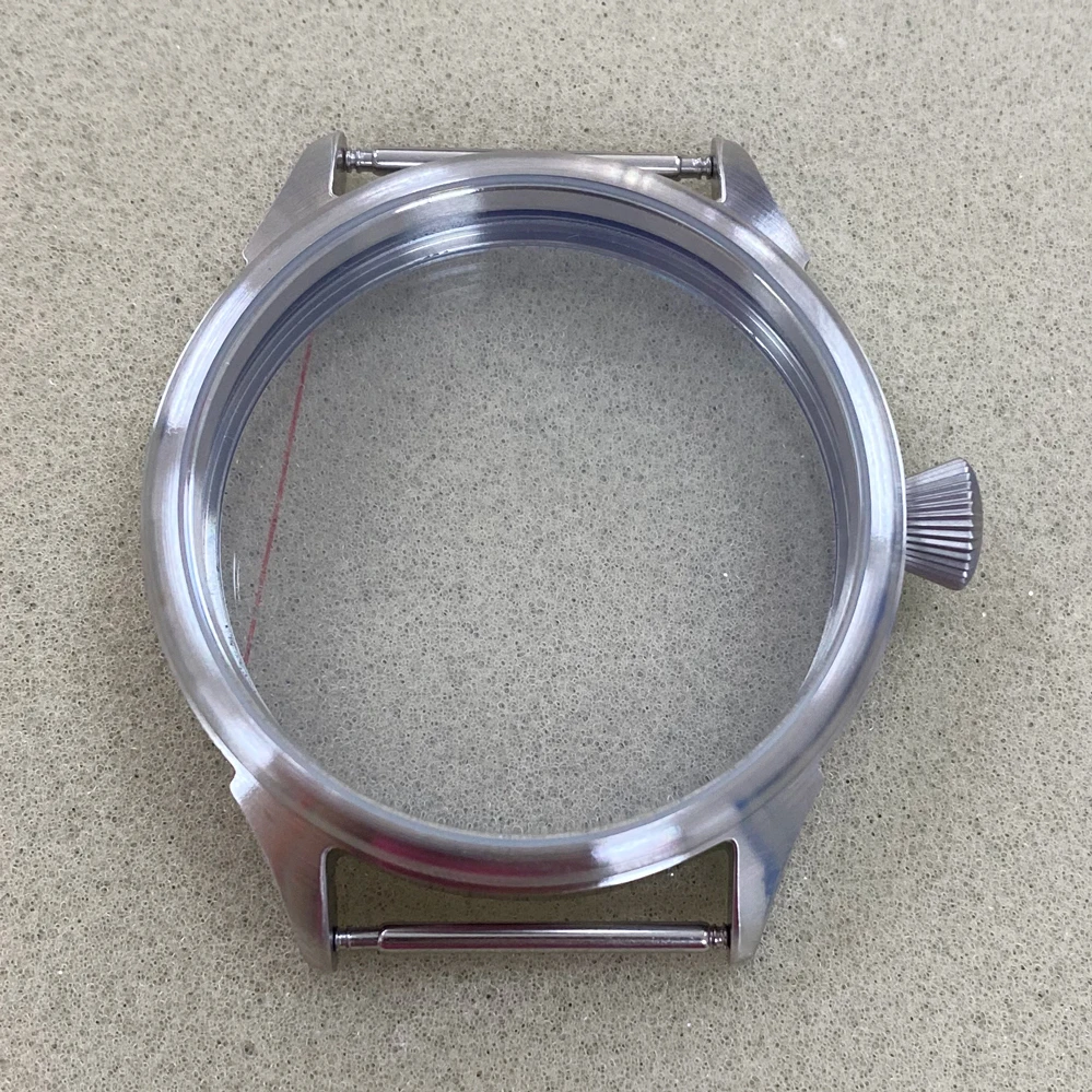 42mm-Stainless-Steel-Watch-Case-Transparent-Bottom-Case-for-ETA-6497 ...
